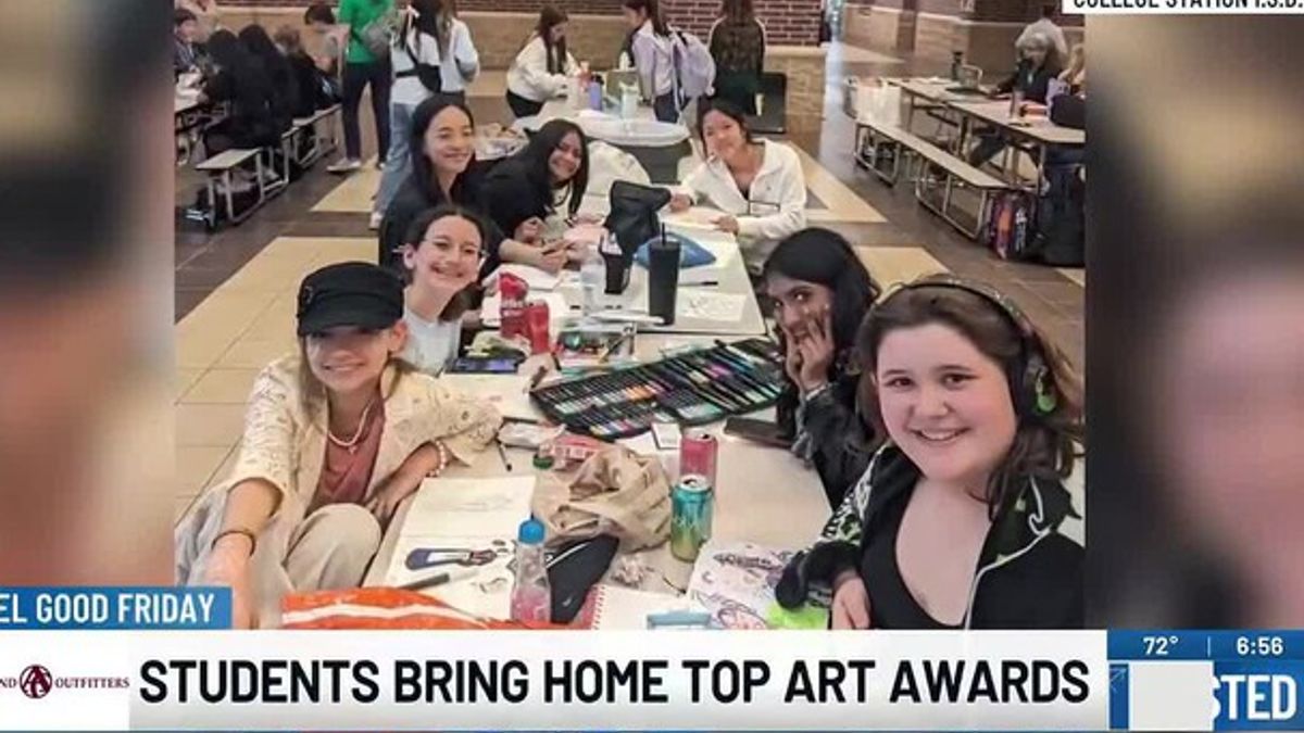 Feel Good Friday: CSISD Students bring home top art awards | Haystack News
