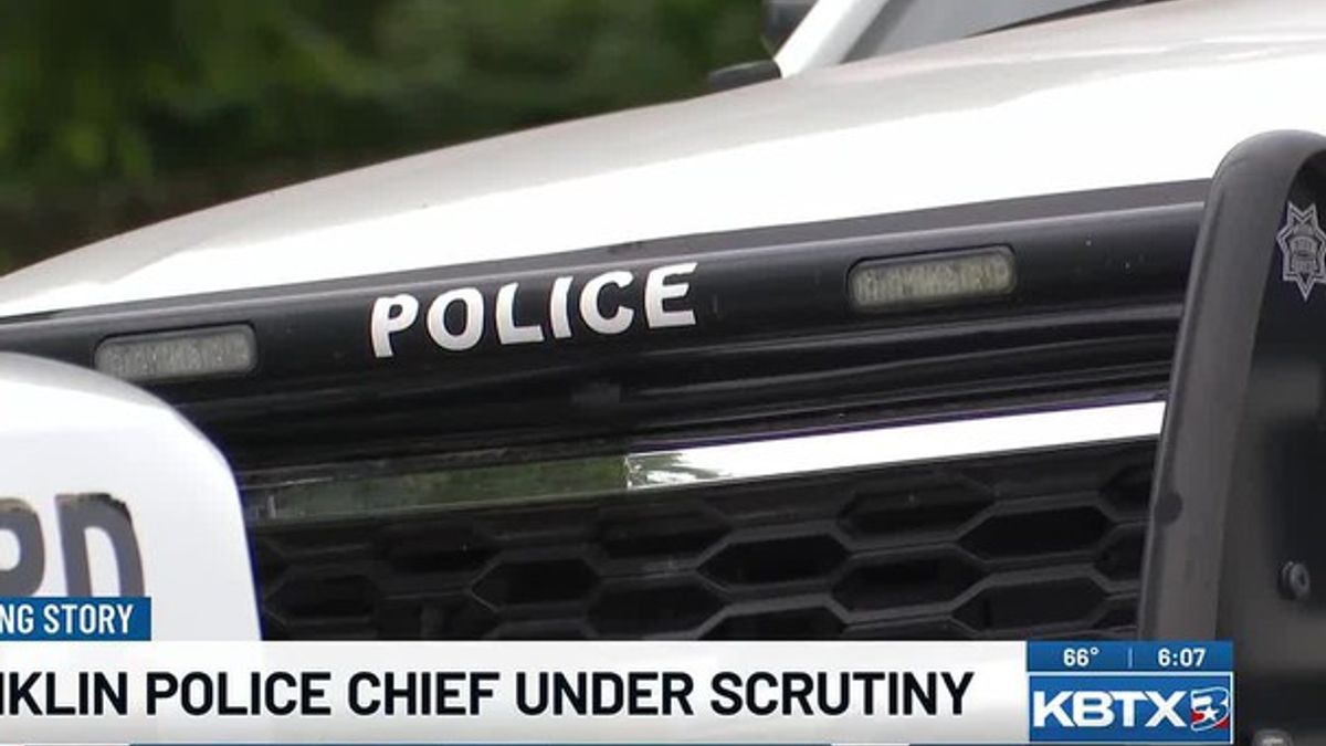 Franklin police chief, department under state investigation | Haystack News
