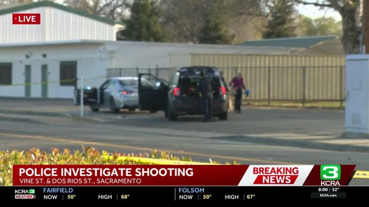 Heavy police scene by middle school after Sacramento highway shooting ...