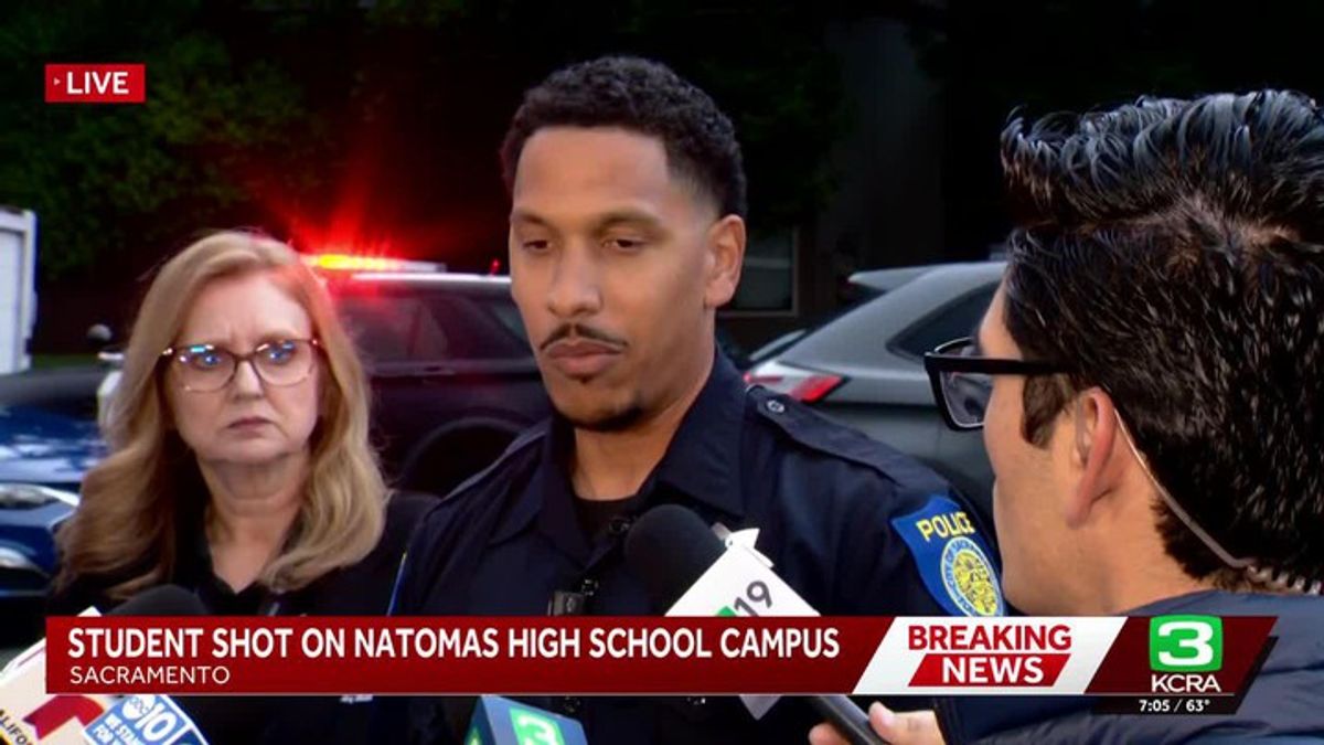 Student dies after being shot at Natomas High School; Sacramento police ...