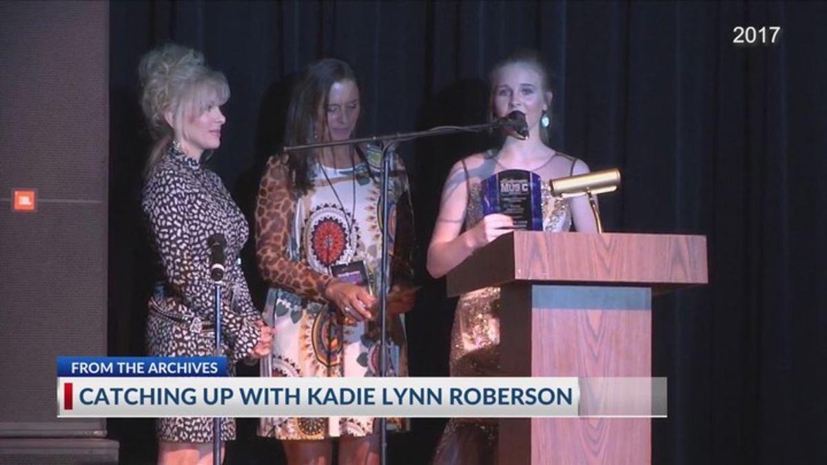 From The Archives: East Texan Kadie Lynn Roberson sings on America's ...