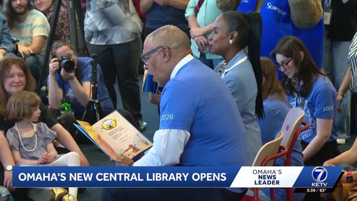 Omaha's new Central Library officially opens to the public | Haystack News