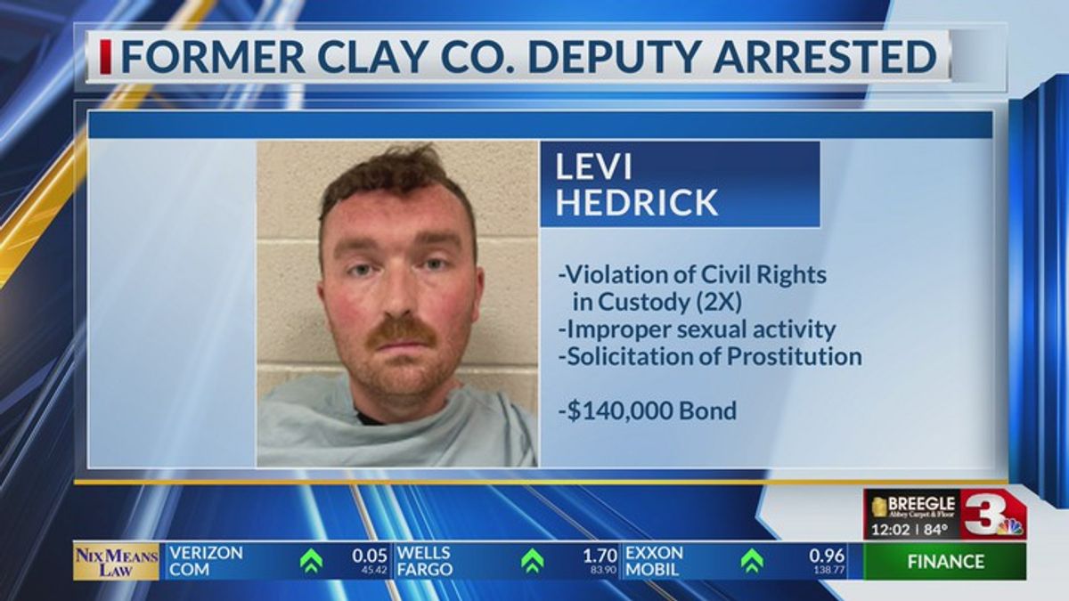 Former Clay County deputy arrested on multiple charges | Haystack News