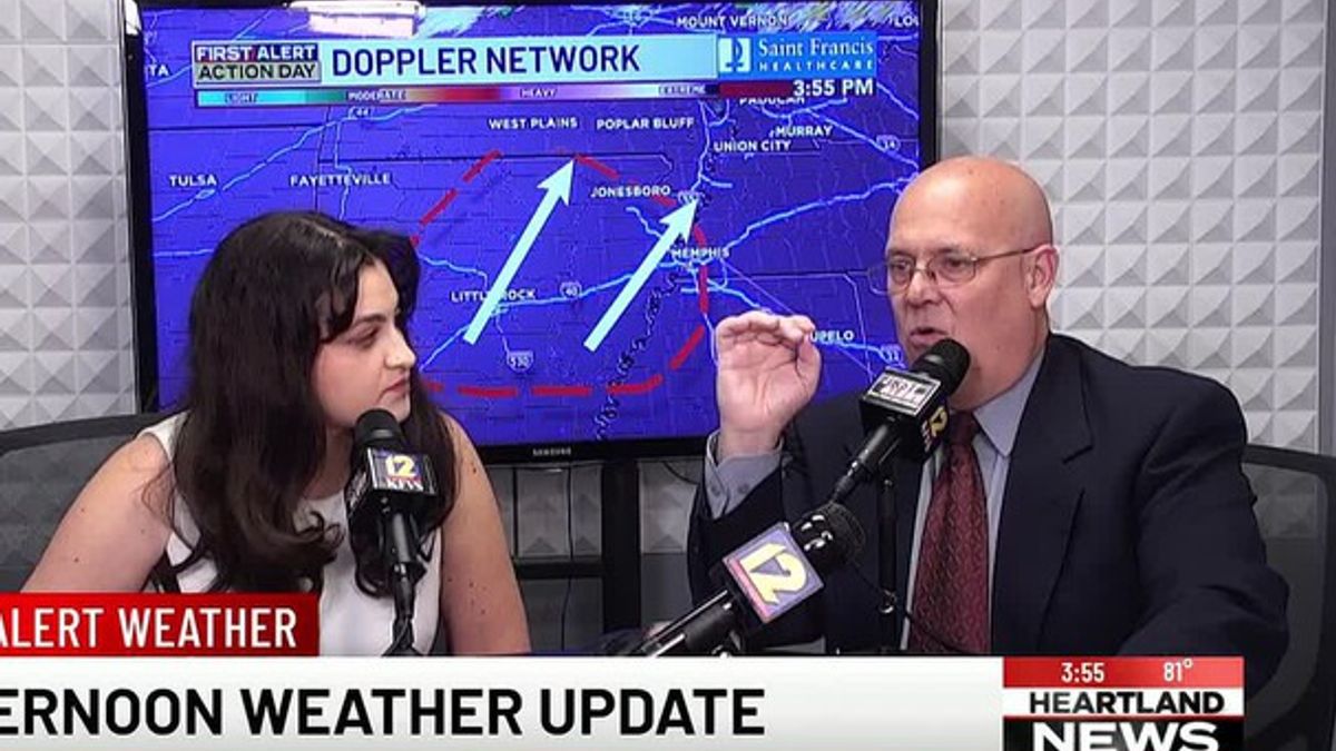 First Alert Action Day: Afternoon Weather Update at the KFVS12 Digital ...