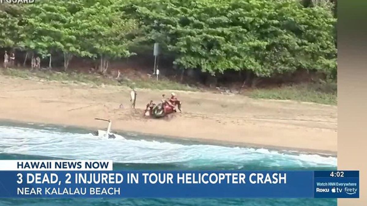 Kauai helicopter crash: 2 victims identified; company suspends tour ...