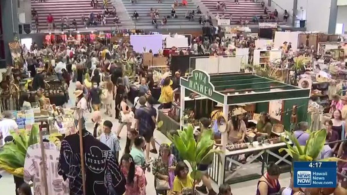Community fair highlights Hawaiian art, culture, tradition at Merrie ...