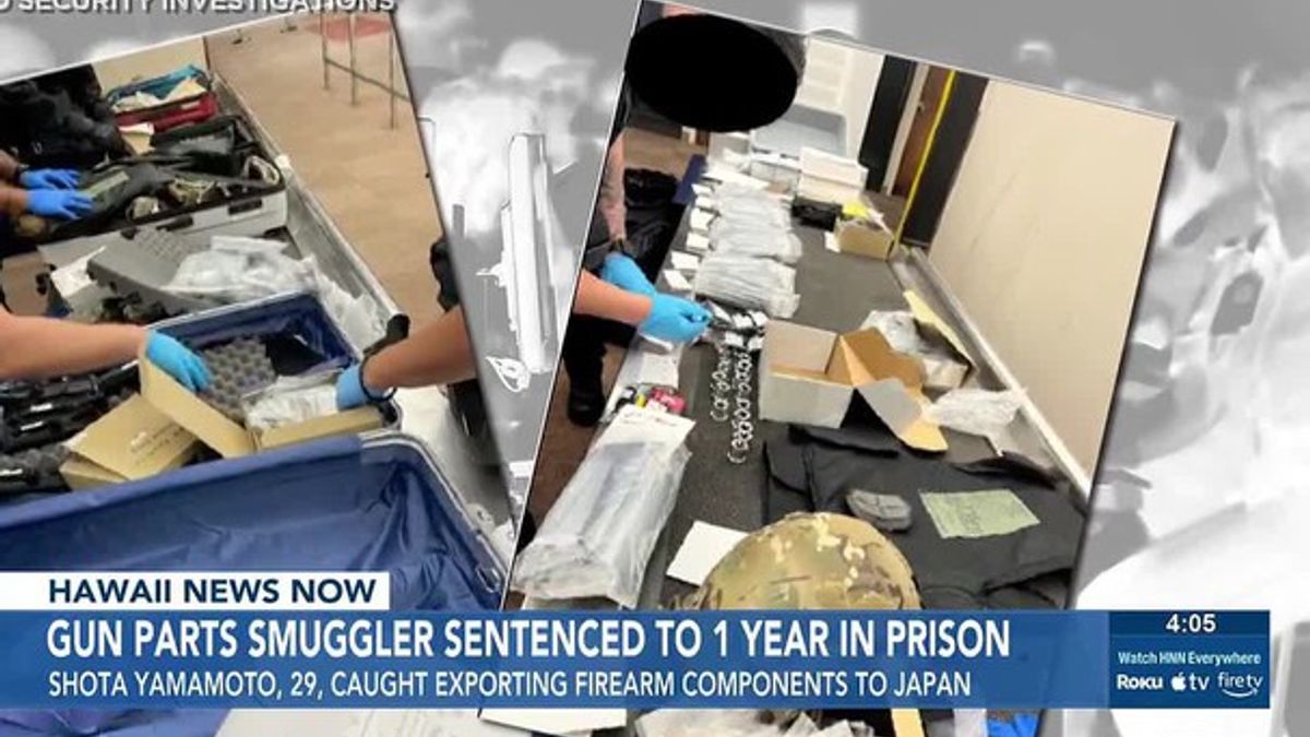 Japanese national sentenced for illegally smuggling firearm components ...