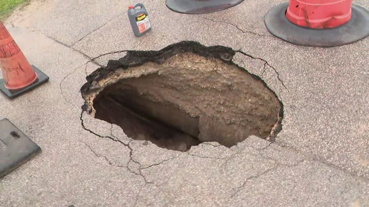 Woman says city didn't do enough to keep her from driving into massive ...