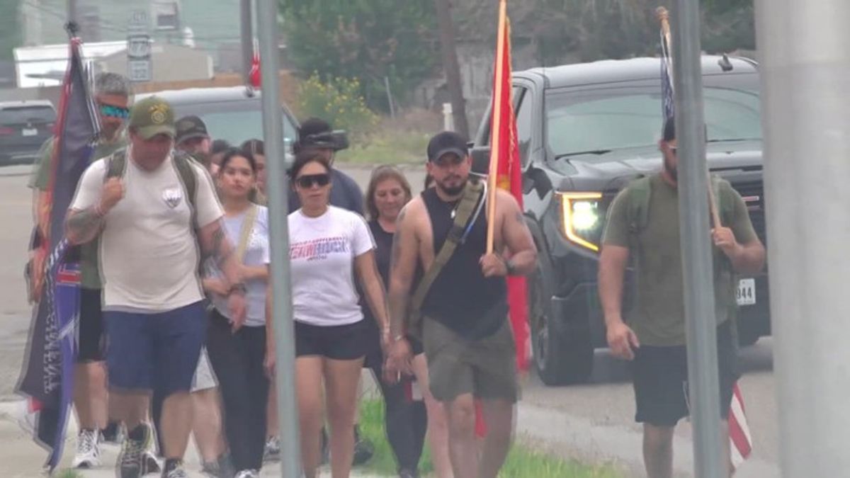 Veterans in South Texas honor fallen heroes with 10-mile ruck march in ...