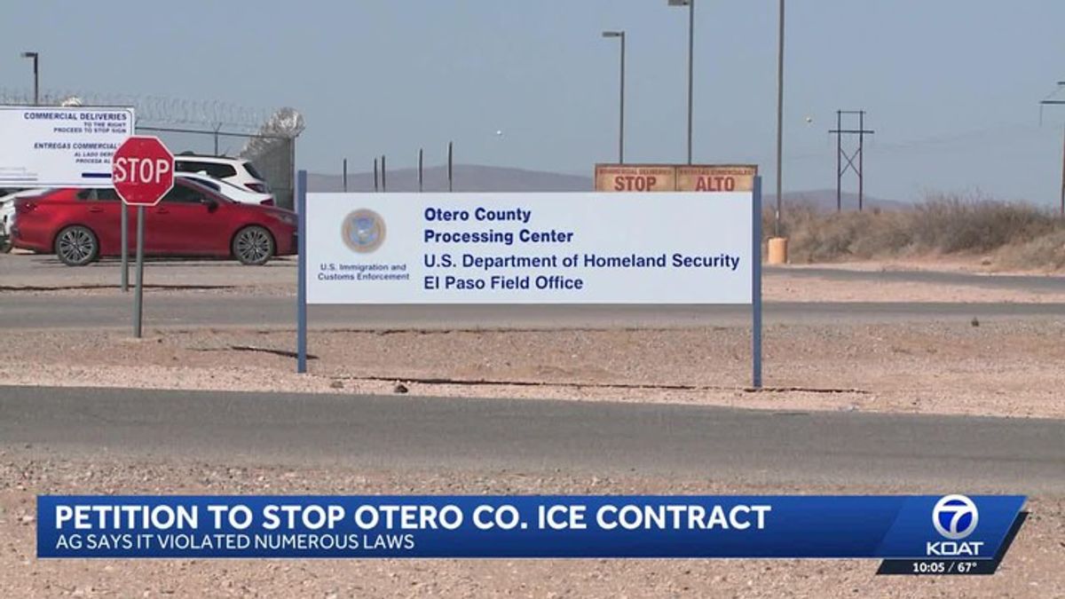 Otero County faces challenges over ICE detainee contract | Haystack News