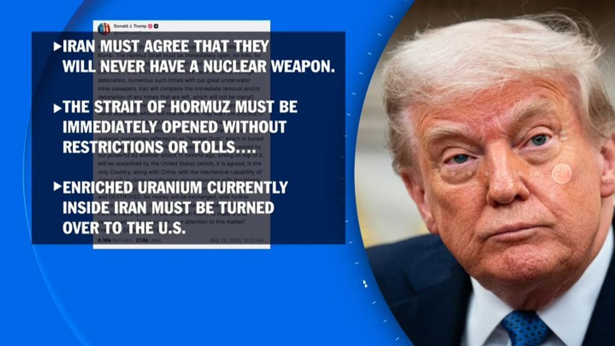 President Trump lays out terms for Iran deal | Haystack News