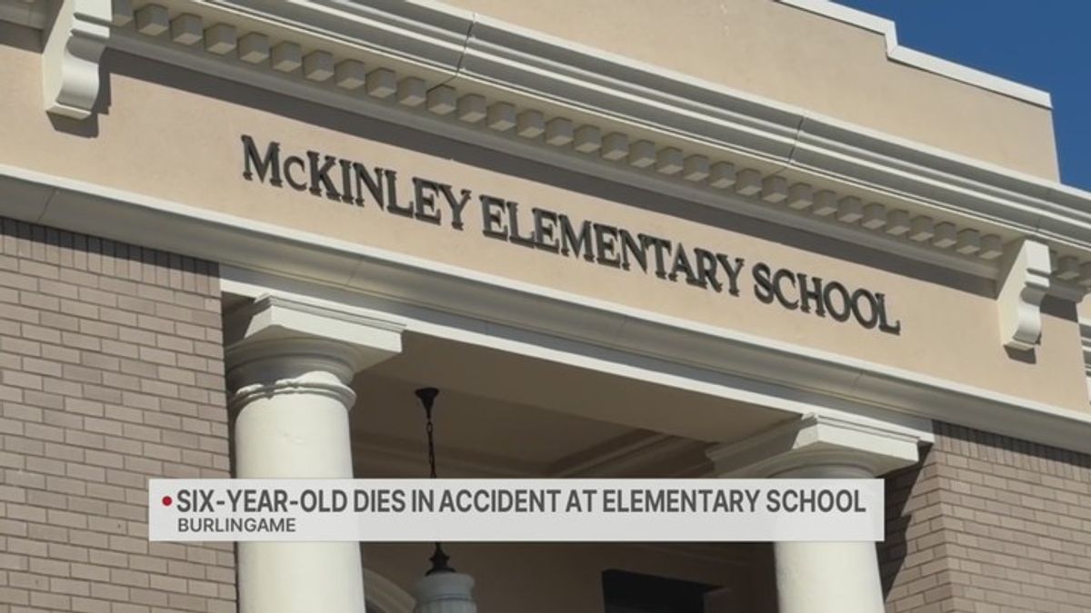 6-year-old dies in accident at elementary school in Burlingame ...