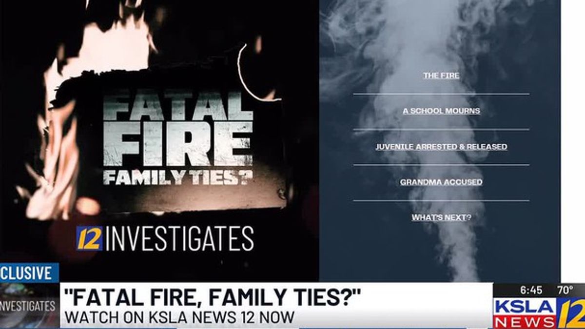 KSLA Investigates: Fatal Fire, Family Ties? | Haystack News