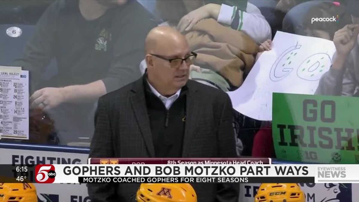 Gophers and Bob Motzko part ways | Haystack News