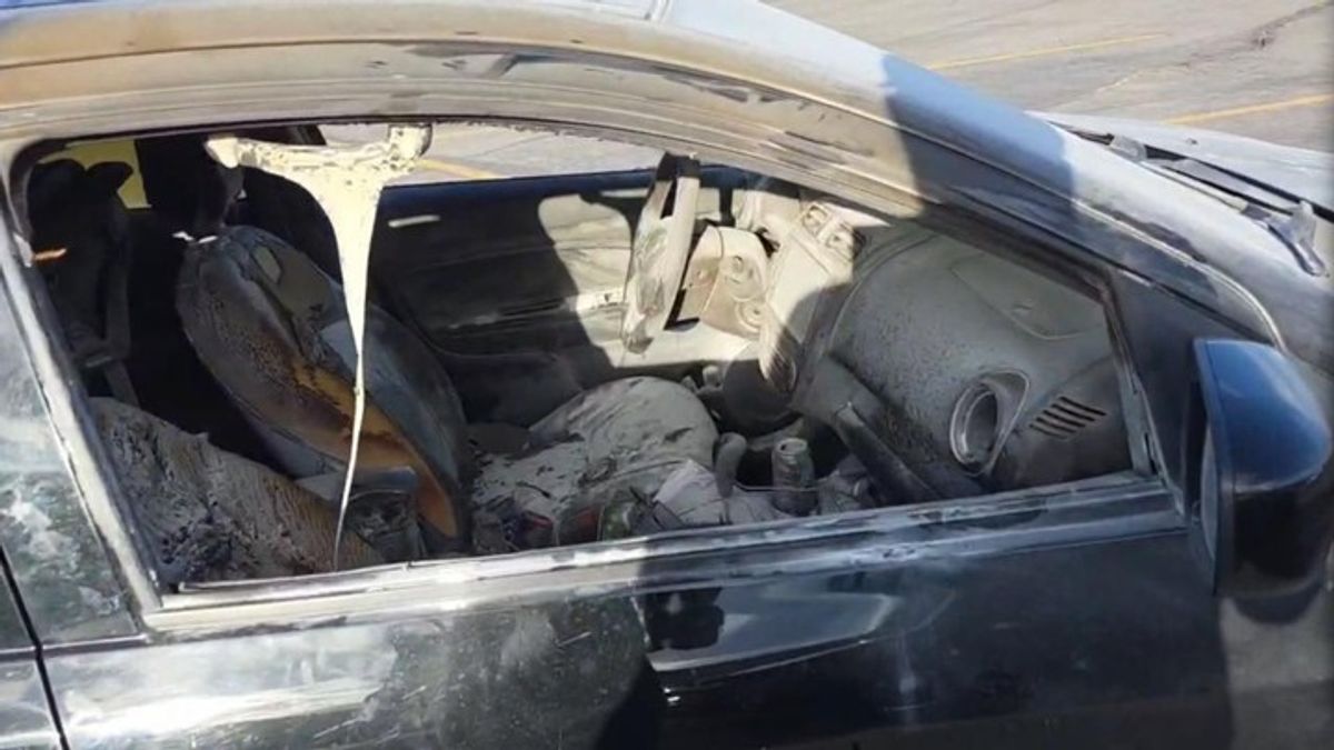 Grantsville vehicle catches fire after lithium-ion battery was left ...