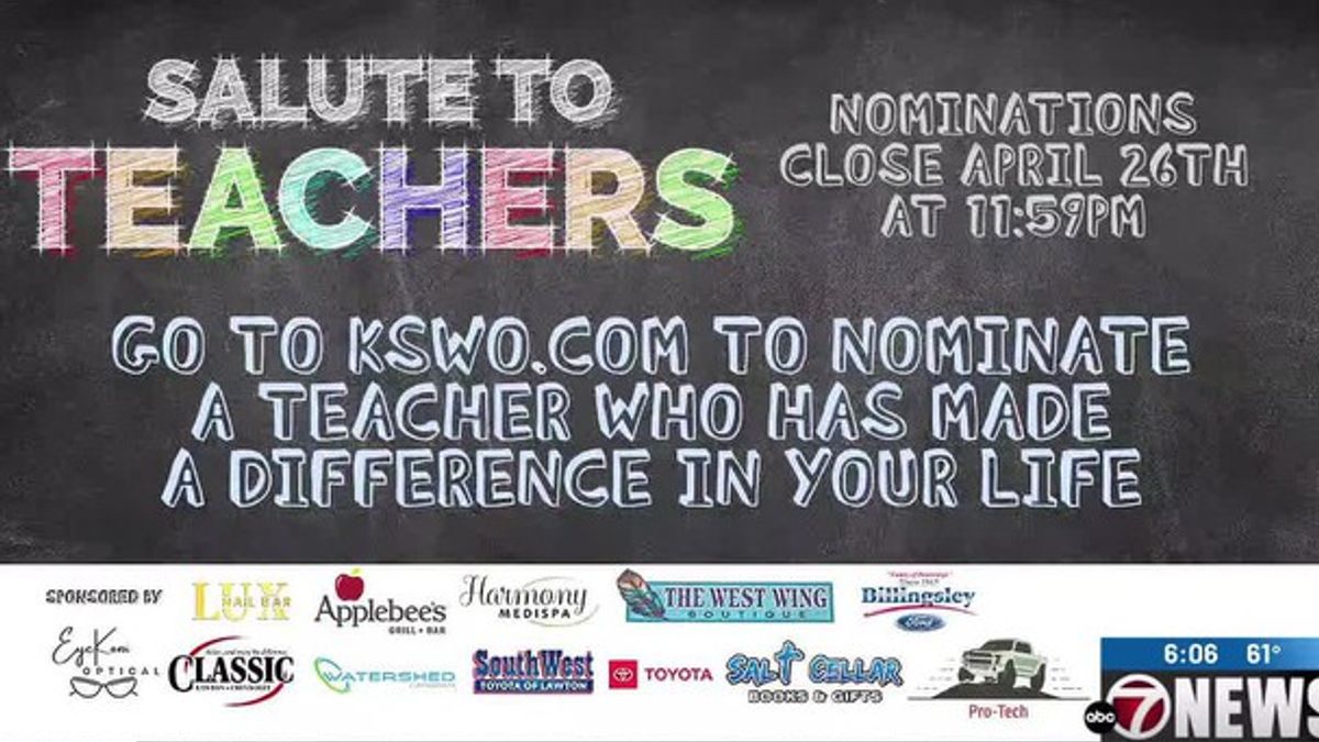 Nominate a local educator for 7News’ teacher appreciation contest ...