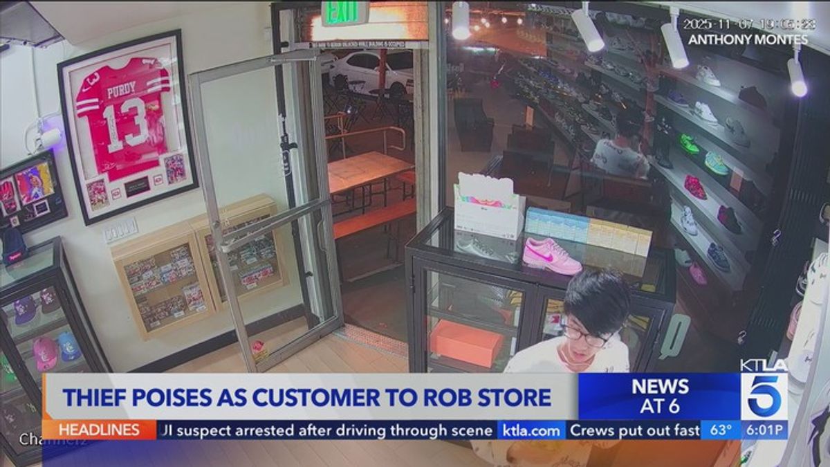 Thief poses as customer to rob Glendale store | Haystack News