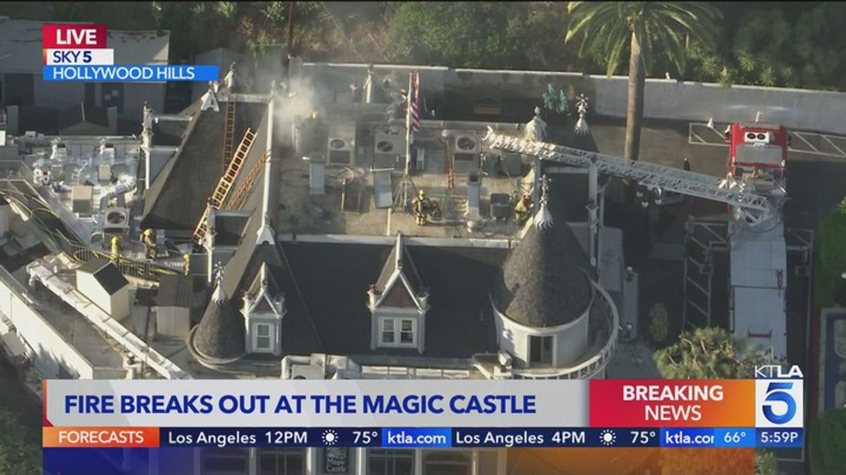 Fire breaks out at Magic Castle in Hollywood | Haystack News