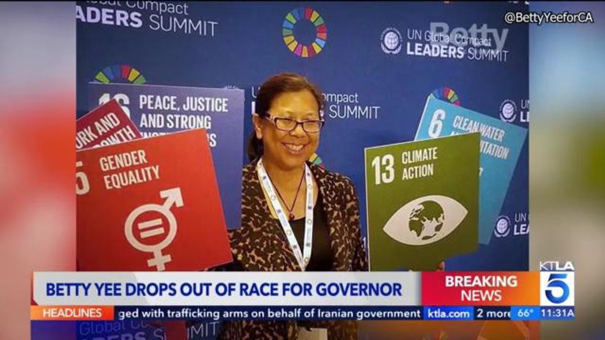 Betty Yee drops out of California governor race | Haystack News