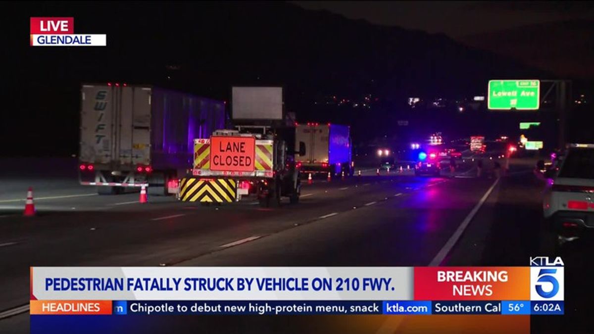 Deadly 210 Freeway crash results in person being ejected, run over by ...