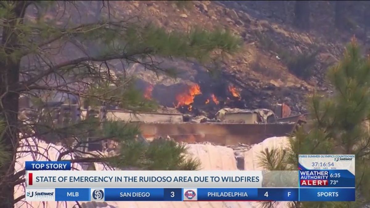 1,400 structures lost, 1 person dead in Ruidoso fires | Haystack News