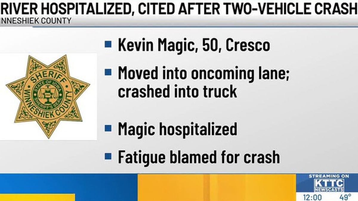 UPDATE: Cresco man seriously hurt after crash with pickup truck ...