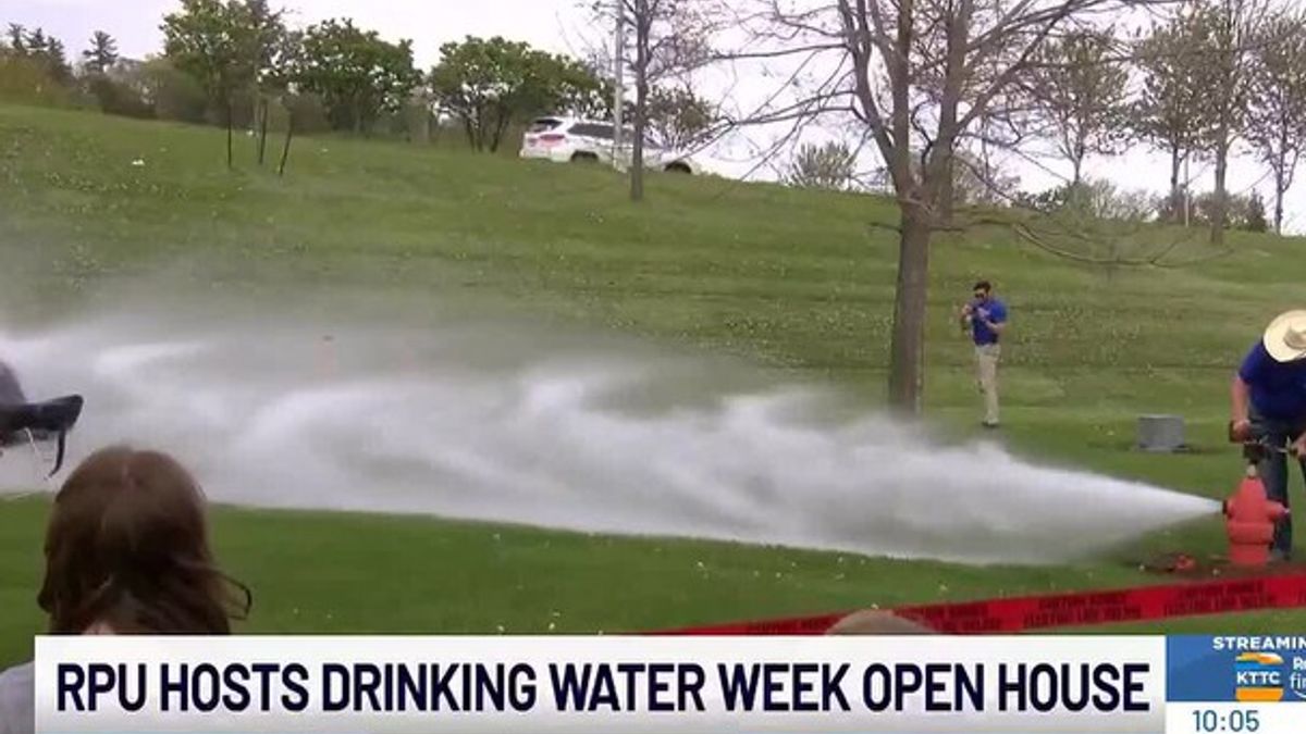 RPU hosts water tower open house for Drinking Water Week | Haystack News