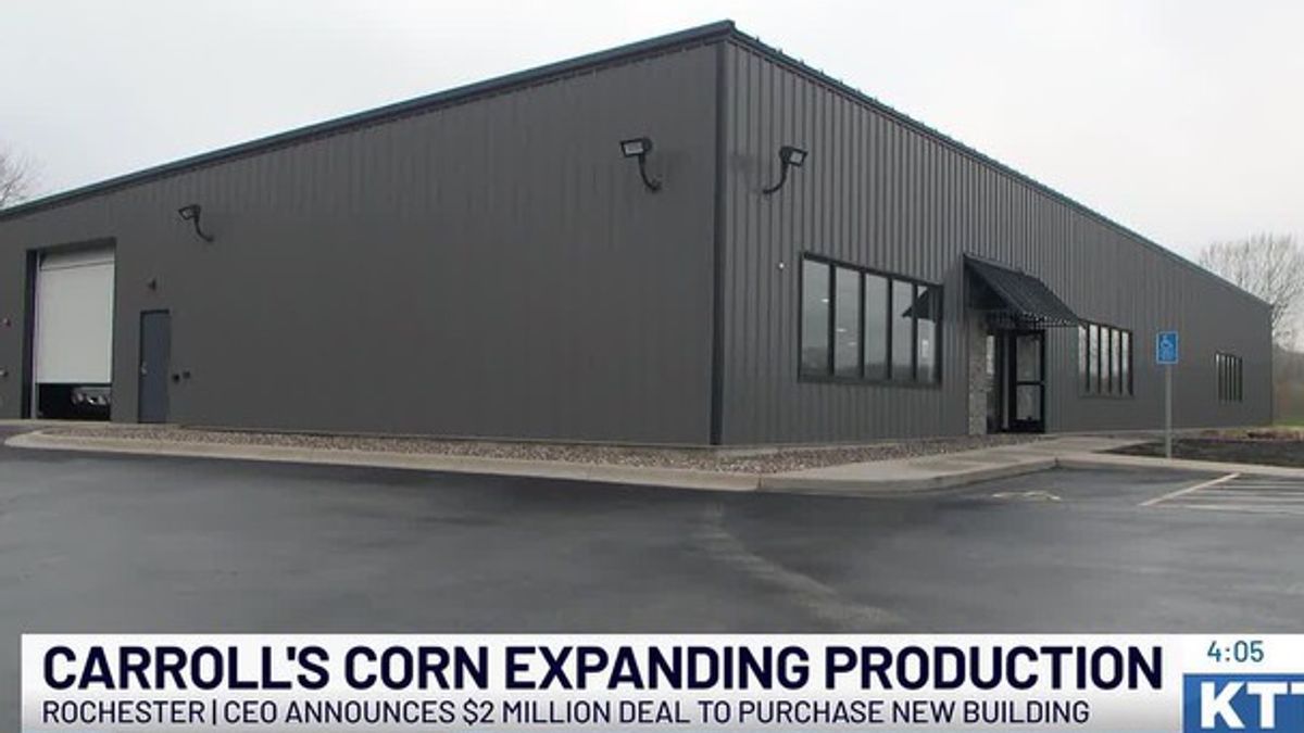 Carroll’s Corn makes $3.5 million investment to expand production ...