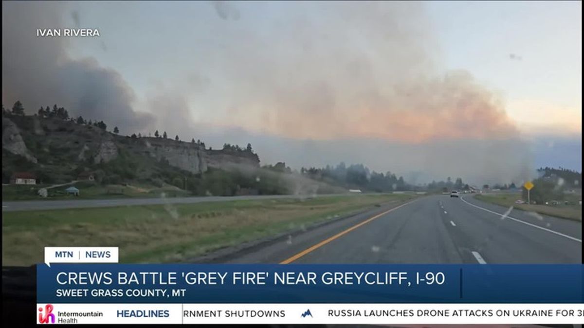 Fire Reported At Greycliff Along Interstate 90 Haystack News