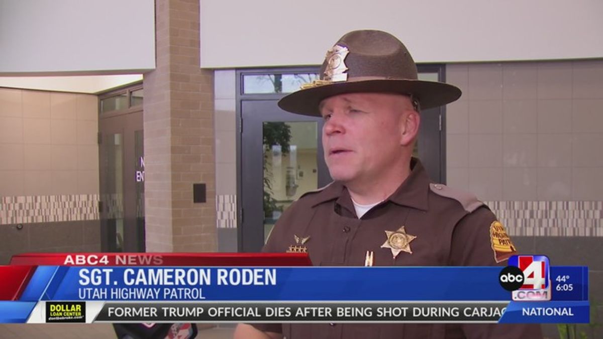 One person dies in hospital after SUV crashes into parked patrol car in ...