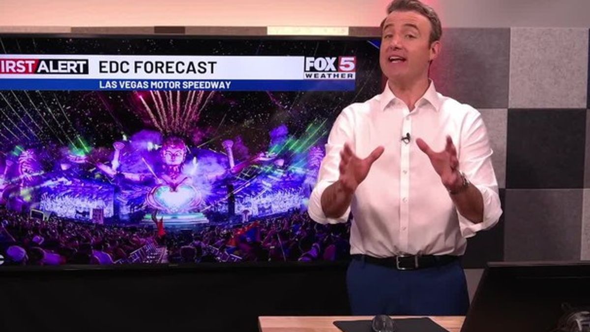 30 years under the electric sky! FIRST ALERT Weather for EDC 2026 ...