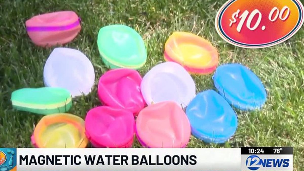 Does it work? Reusable magnetic water balloons | Haystack News