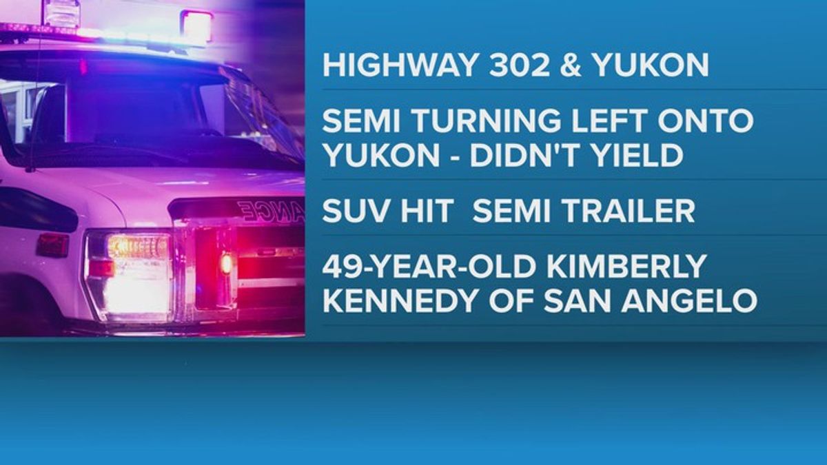 San Angelo woman dies in State Highway 302 crash in Odessa | Haystack News