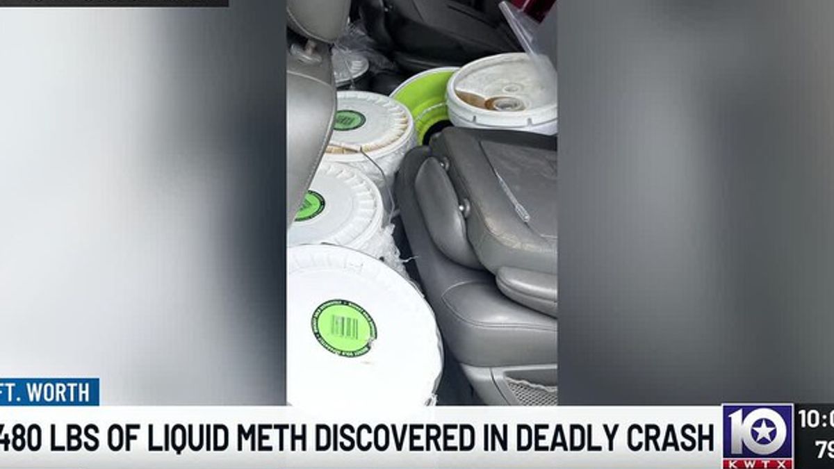 2 dead in Fort Worth crash that uncovered 480 pounds of liquid meth ...