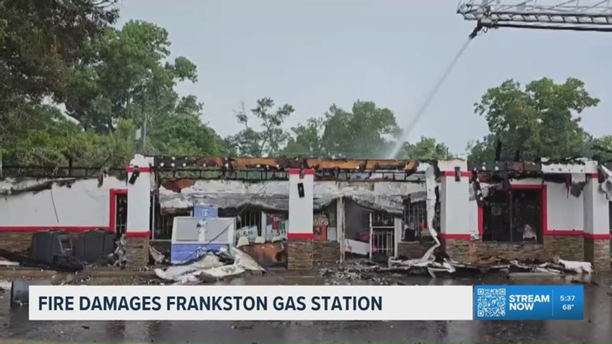 Fire damages Sunoco gas station in Frankston | Haystack News