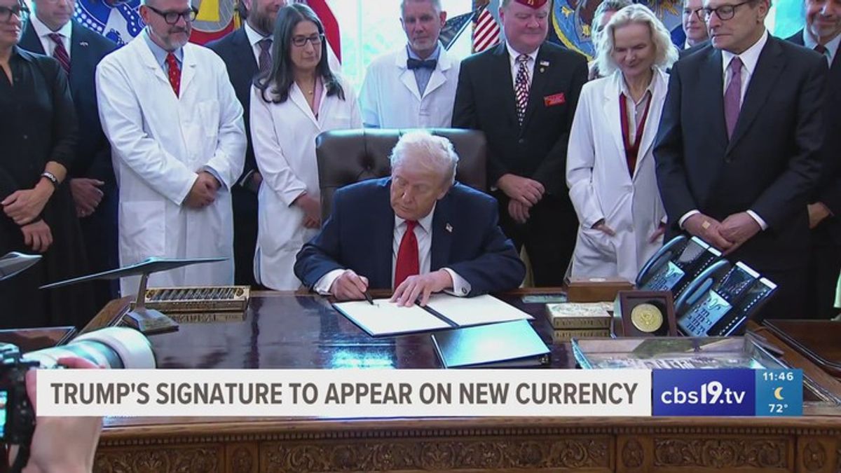 Donald Trump's signature to appear on new U.S. currency | Haystack News