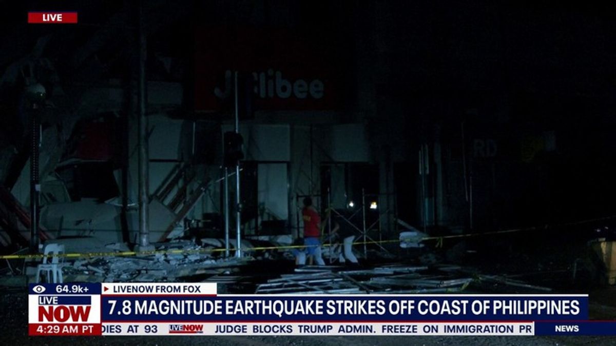 Magnitude 7.8 earthquake strikes southern Philippines | Haystack News