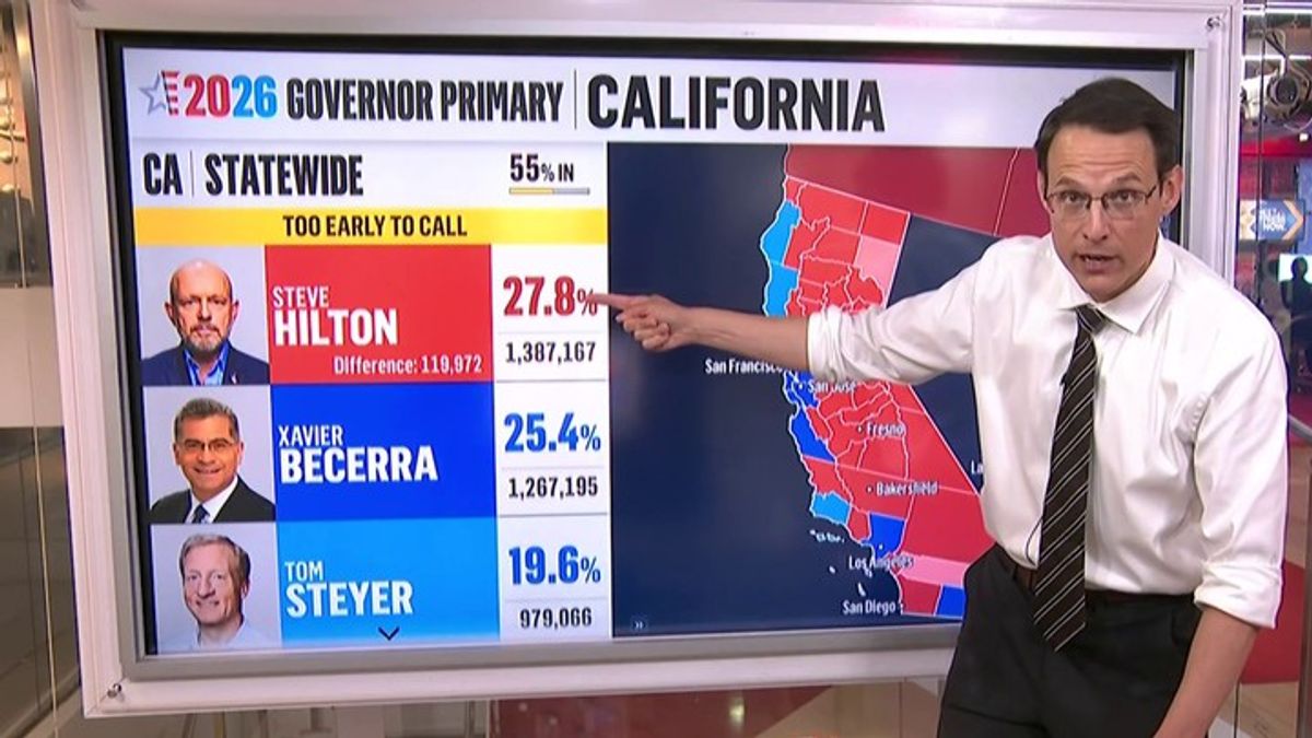 Steve Kornacki breaks down California's ‘cliffhanger’ and the first ...