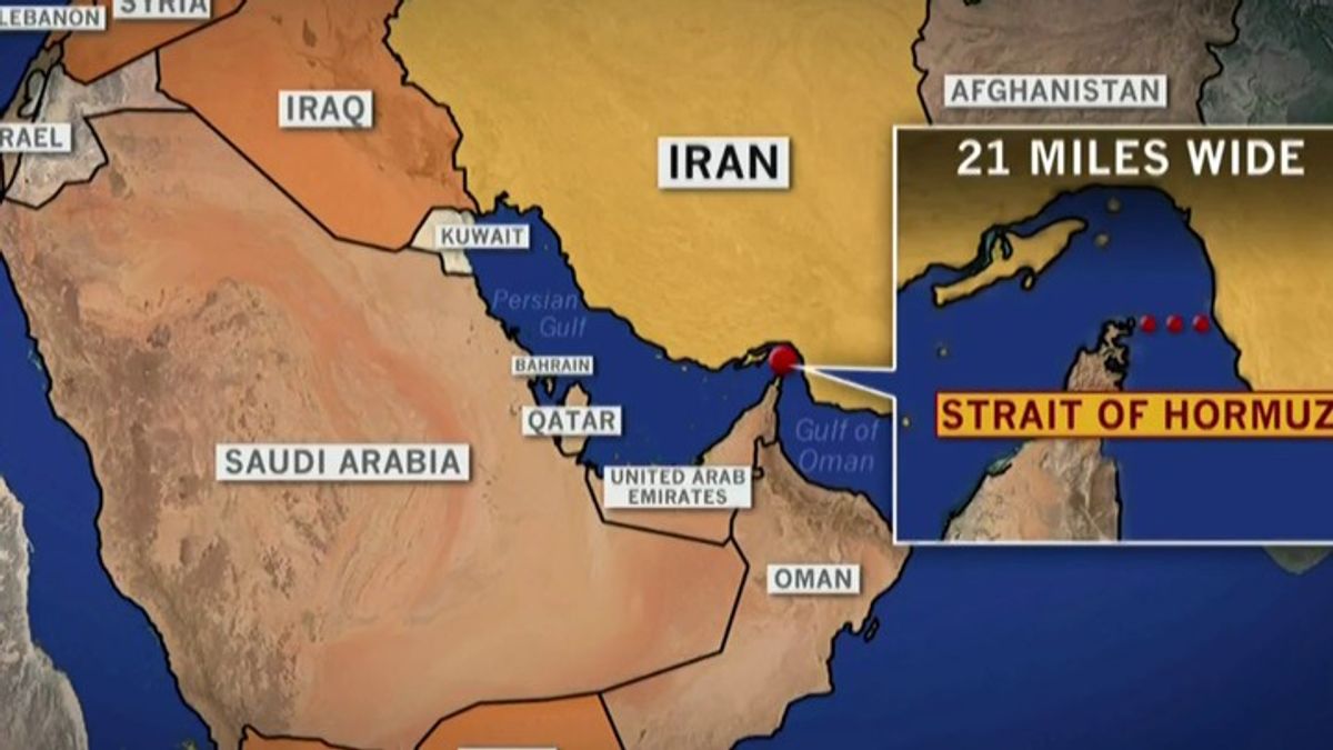 Iran Says Strait Of Hormuz Is Closed Due To Israeli Strikes On Lebanon