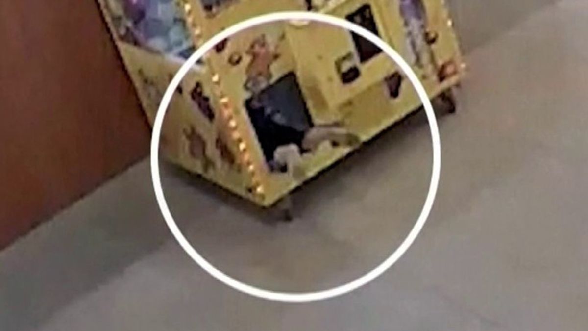 Boy Gets Stuck in Claw Machine After Climbing in for Prize | Haystack News
