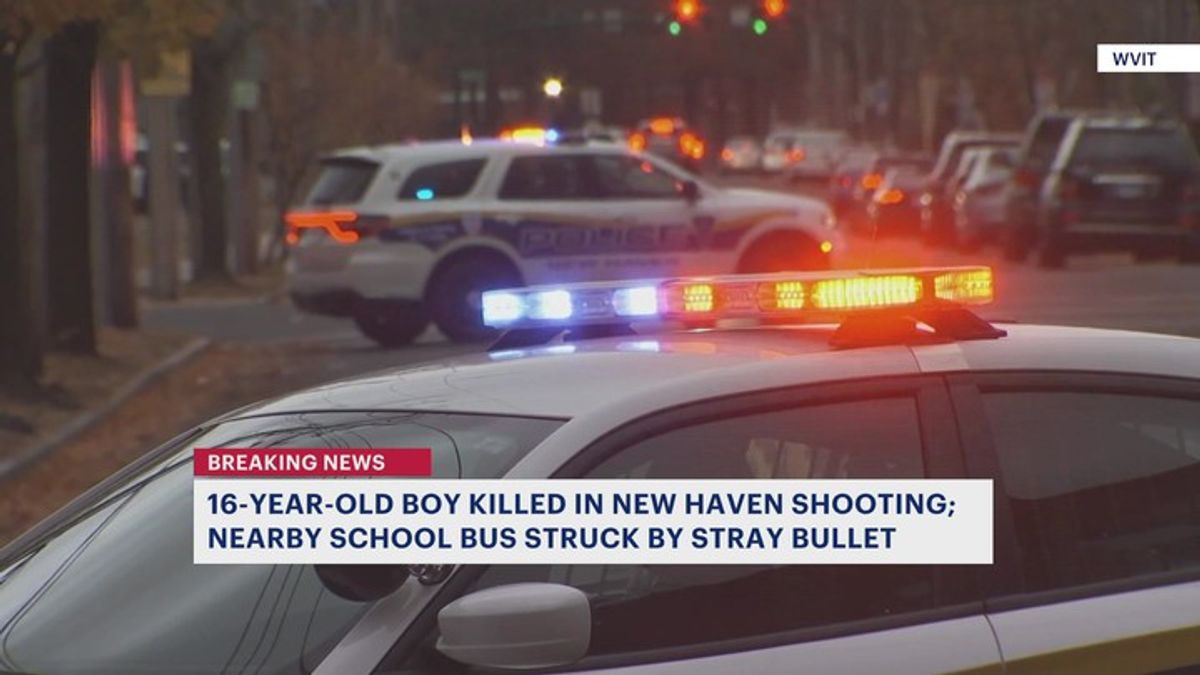 Police: 16-year-old fatally shot in New Haven; passing school bus ...