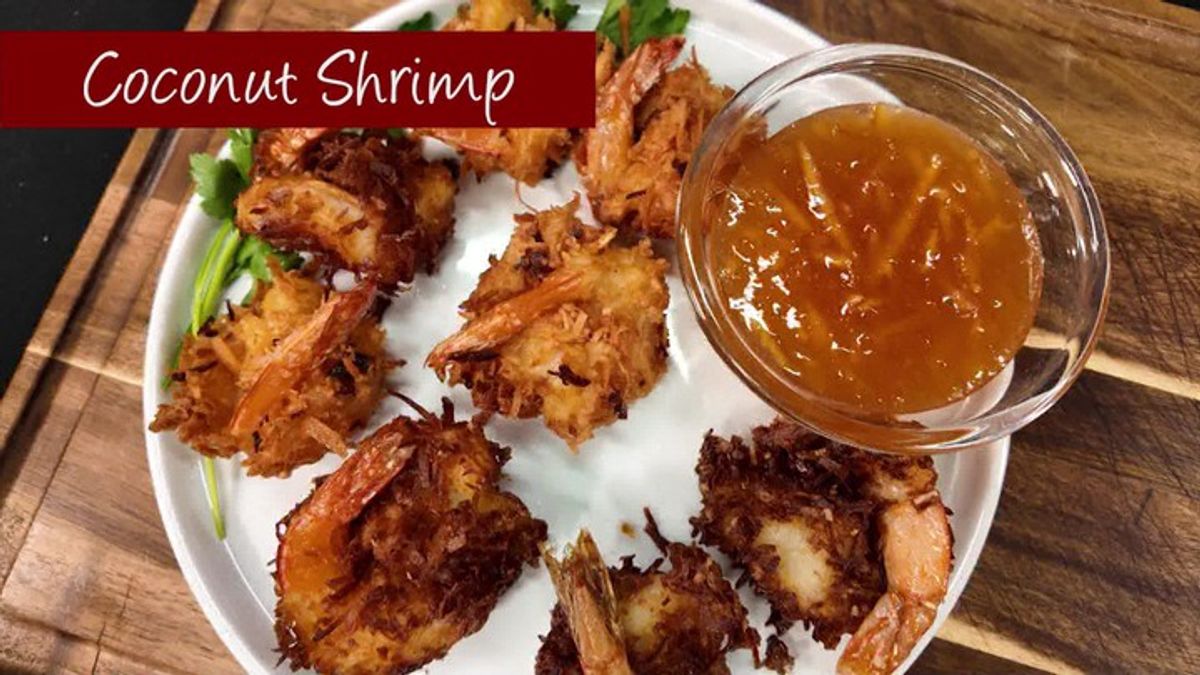What's Cooking: Coconut shrimp from Uncle Giuseppe's Marketplace ...
