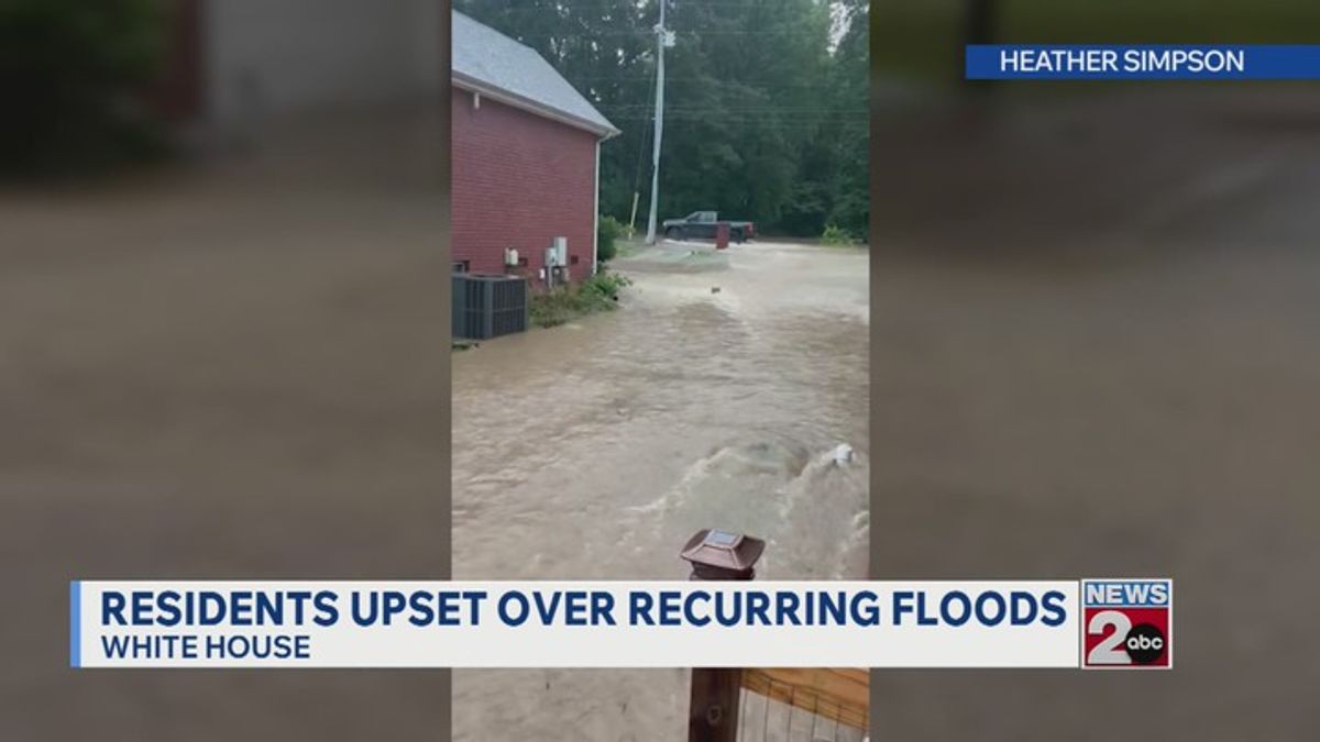 White House, TN residents upset over recurring floods | Haystack News