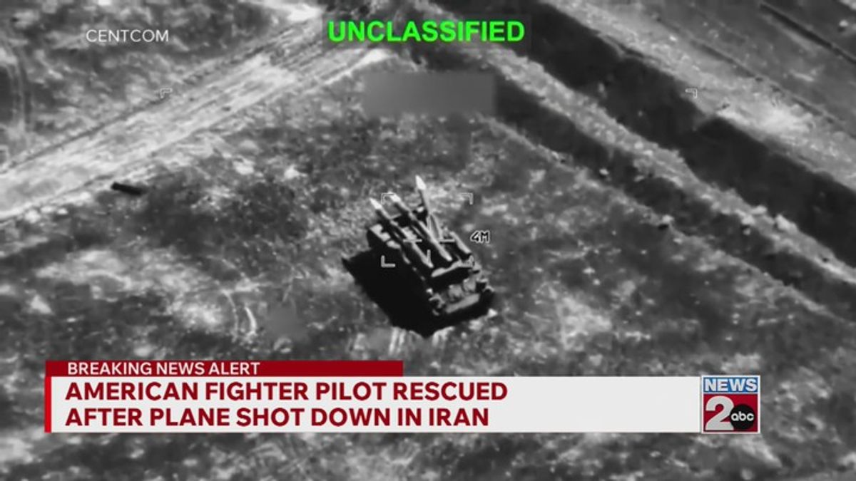 American fighter pilot rescued after jet shot down in Iran | Haystack News