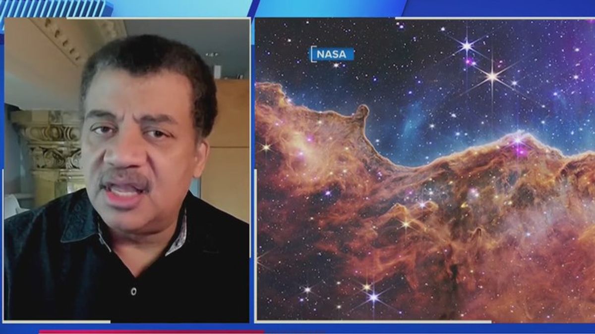 Neil deGrasse Tyson on the six large galaxies discovered by James Webb ...