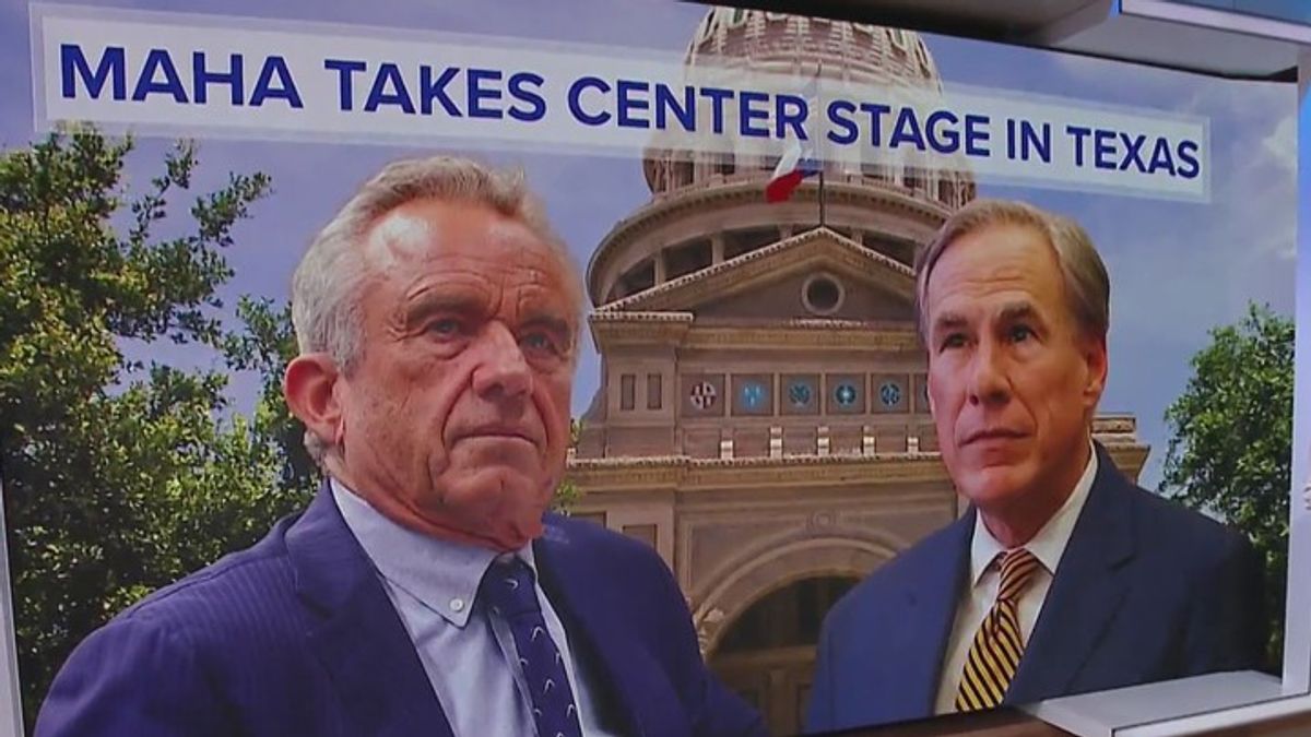 RFK Jr. to join Texas governor in ceremonial MAHA law signing ...