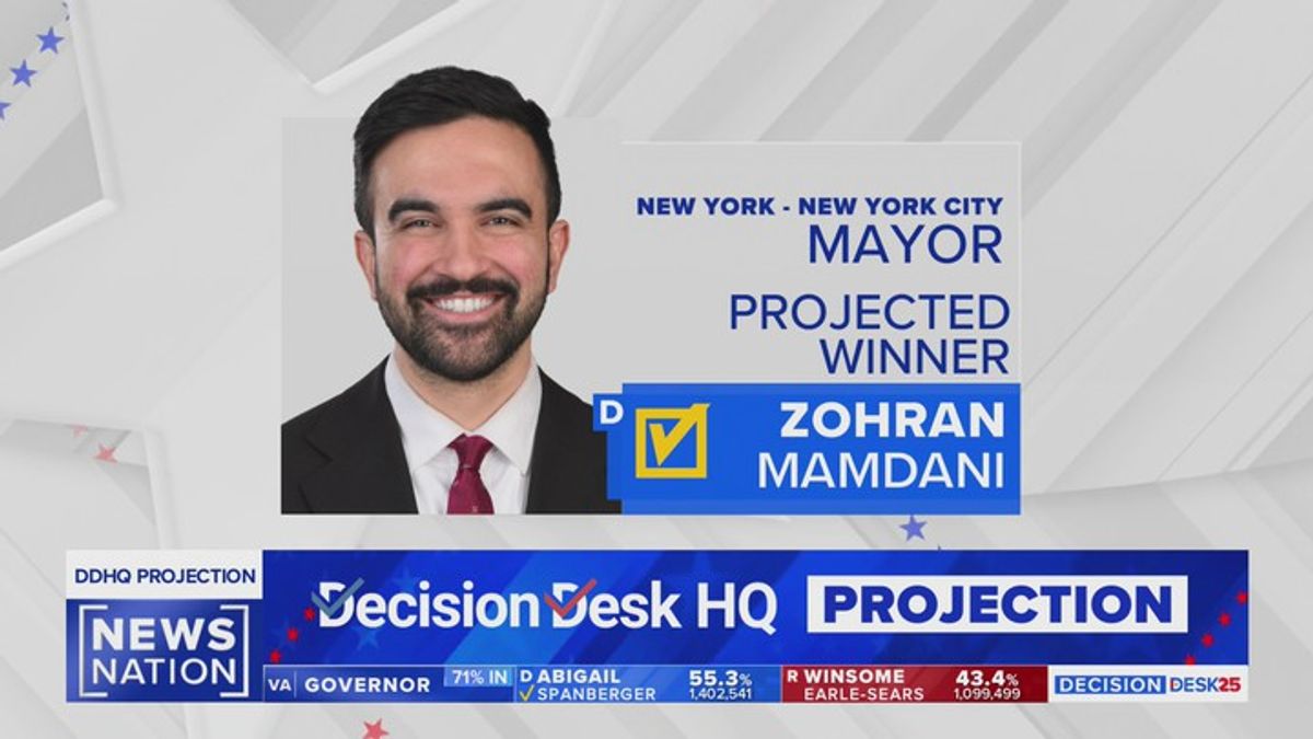 Zohran Mamdani projected to win New York City mayoral race | Haystack News