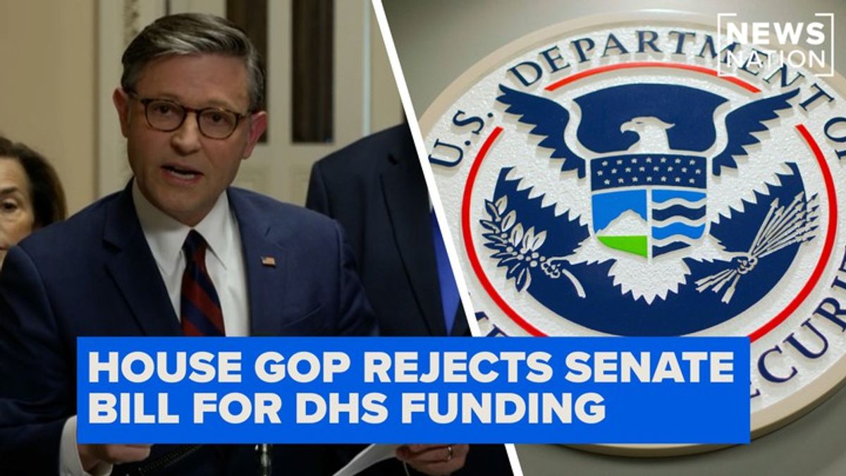 House Republicans reject Senate bill to fund Homeland Security ...