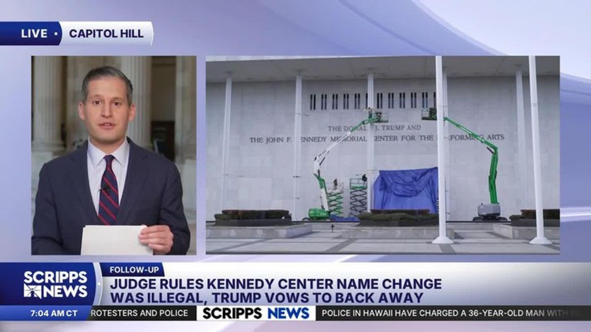 Judge rules Kennedy Center name change was illegal | Haystack News