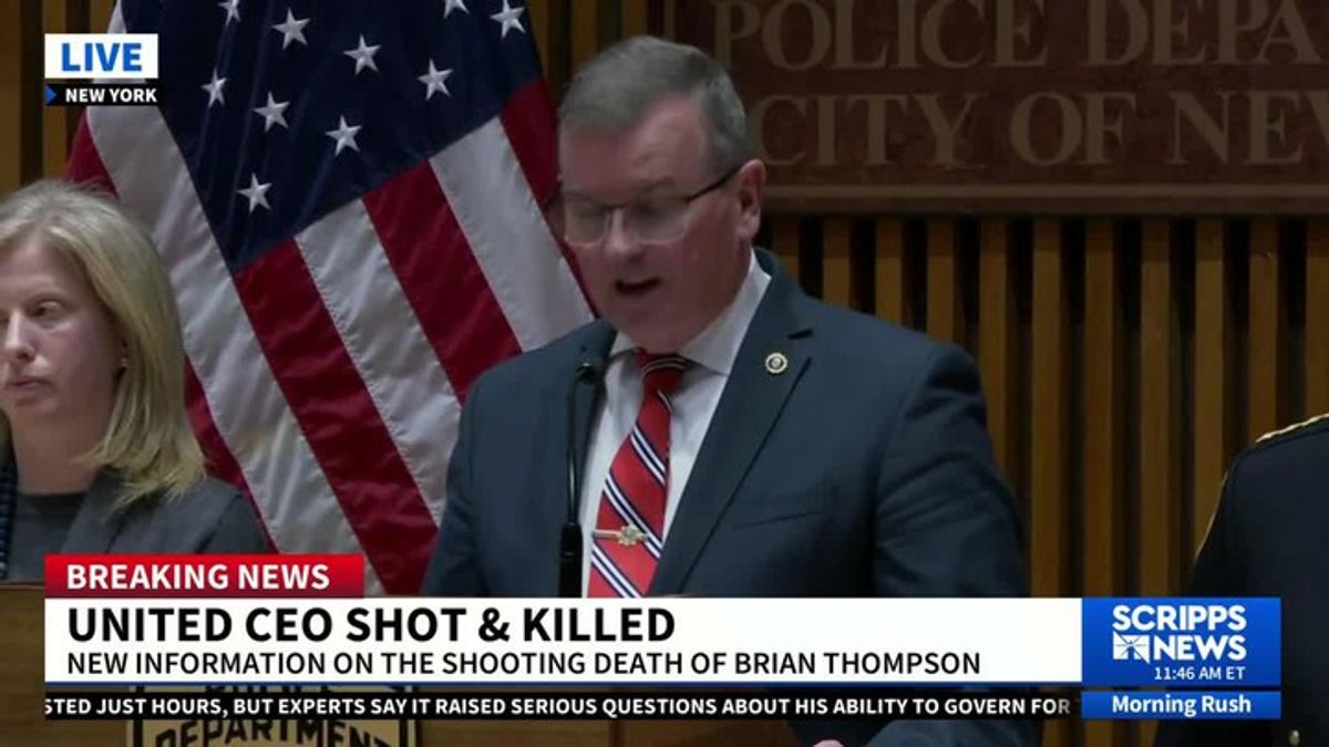 NYPD says shooting of UnitedHealthcare CEO was a 'targeted attack ...